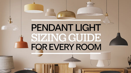Pendant Light Sizing Guide for Every Room – Modern Chandelier